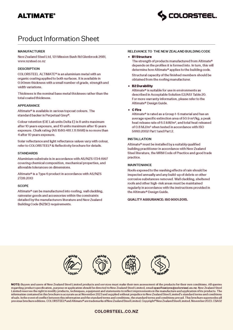 COLORSTEEL® Downloads & Brochures - Access Roofing Resources » COLORSTEEL®