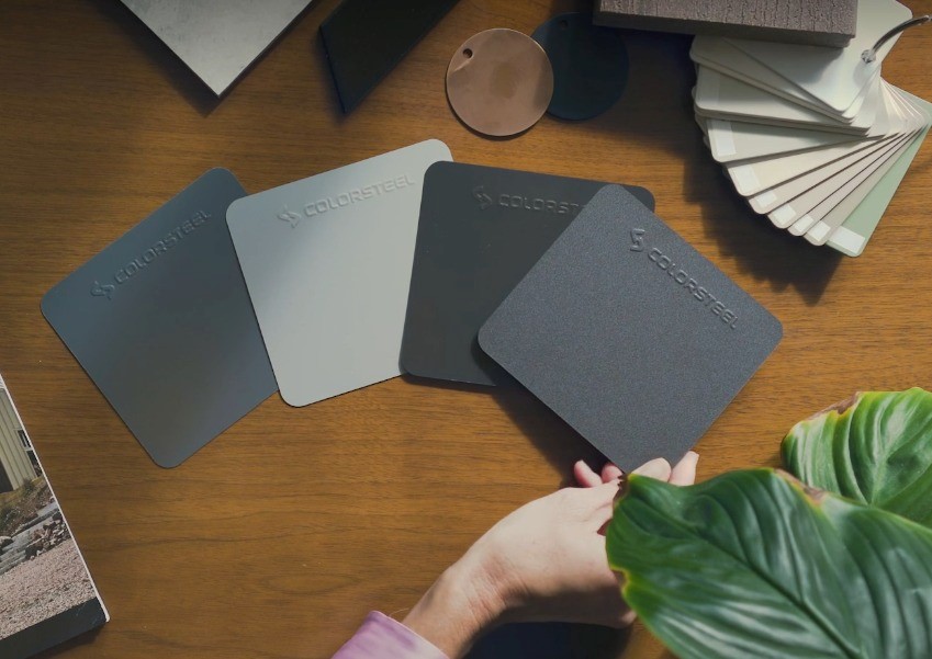 Picking the Perfect Exterior Colour Palette for Your New Home » COLORSTEEL®